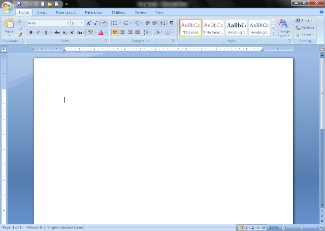 How to Open Microsoft Office Word | Winword Run New Task ~ Technology