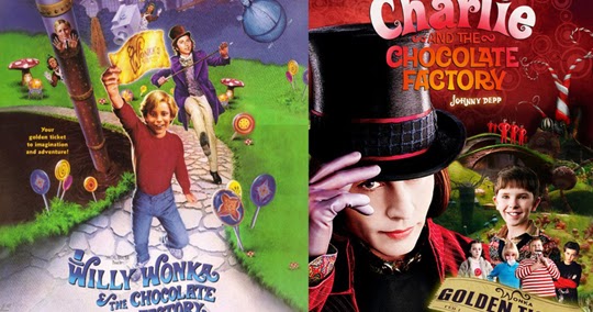 Willy Wonka & Chocolate Factory vs. Charlie and the Chocolate Factory ...