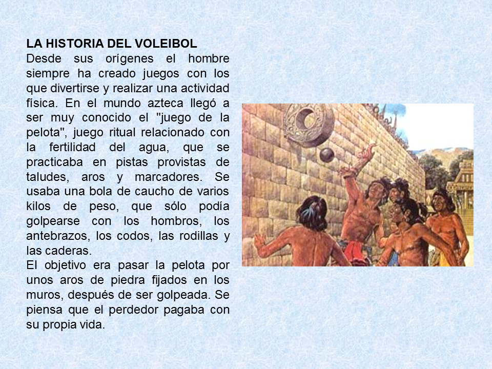 JUGANDO VOLEIBOL: historia del voleibol