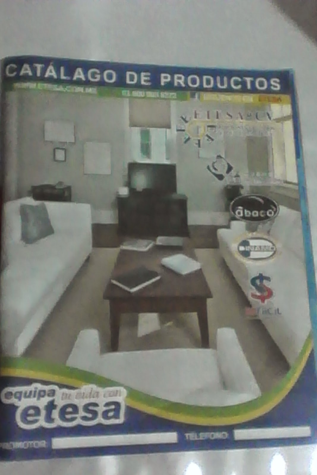 EQUIPA TU VIDA CON ETESA: CATALOGO DE PRODUCTOS "ETESA"