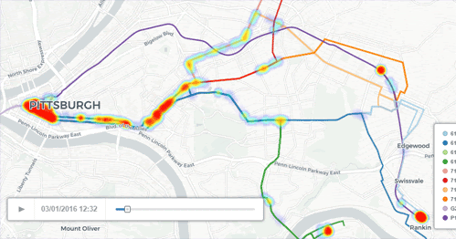 Maps Mania: Mapping Three Buses at Once