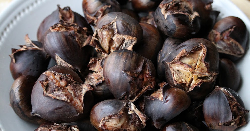 Nourish me lovingly: Sweet chestnuts, roasted