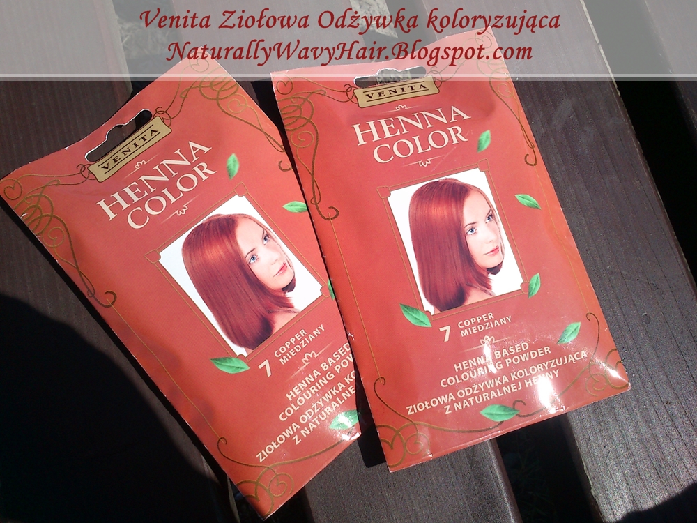 Venita, Henna Color, Ziołowa odżywka koloryzująca, nr 7 - miedziany ...