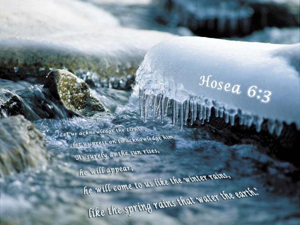 My Strength: Hosea 6:3 - "Holy Spirit Rain Down"