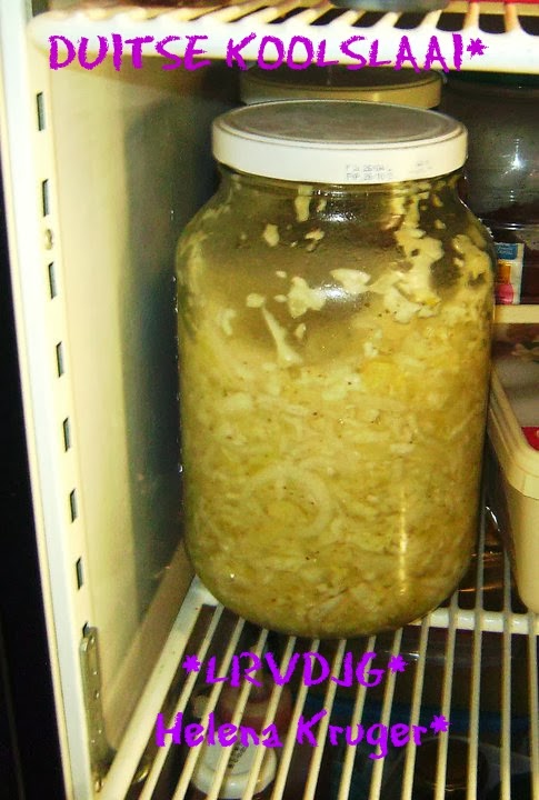 LEKKER RESEPTE VIR DIE JONGERGESLAG: DUITSE KOOLSLAAI