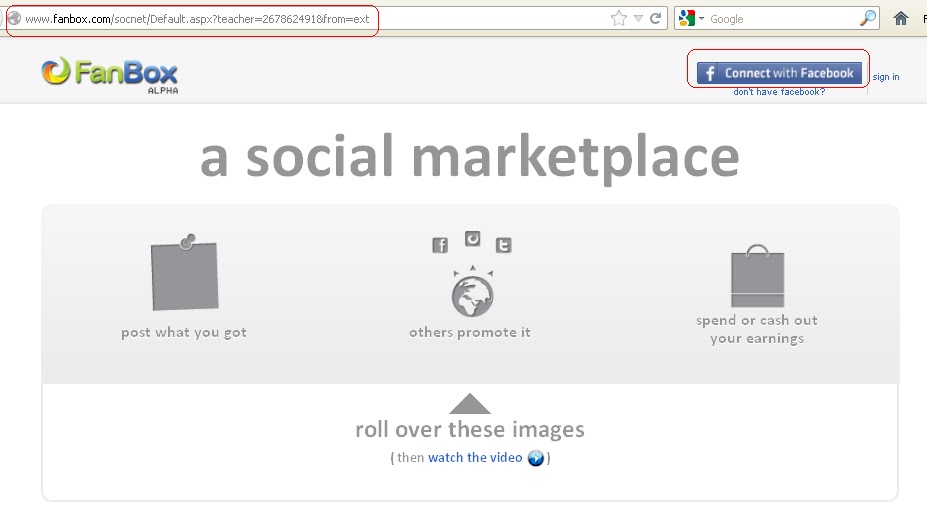 Join-FanBox: FanBox Signup Procedure