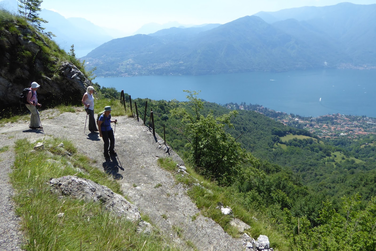 The Road Less Traveled: Another walk by Lake Como