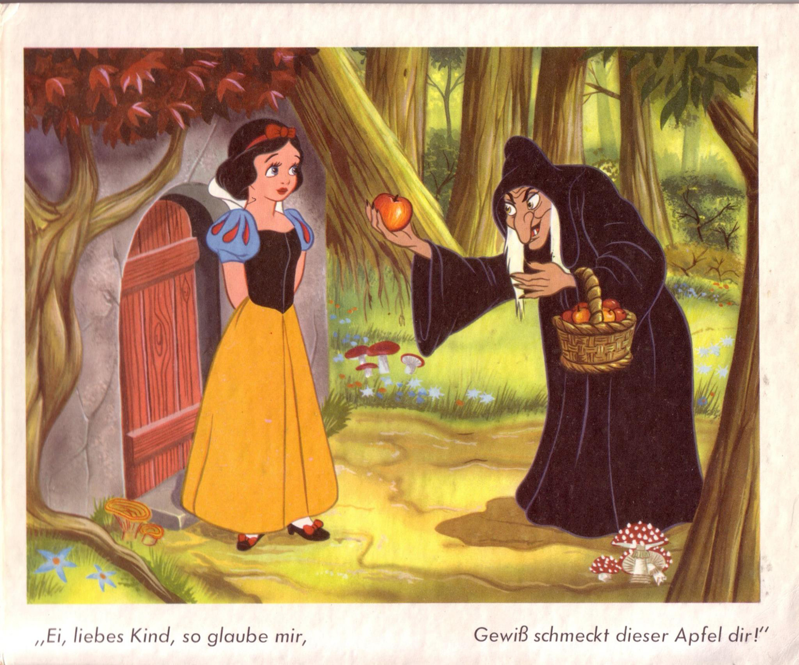 Filmic Light - Snow White Archive: 1961 Snow White Board Book from Germany