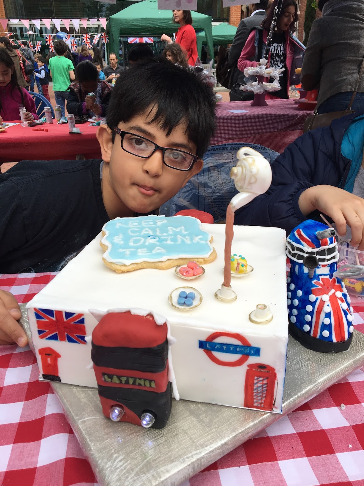 cakes: Best of British cake : winner first prize!