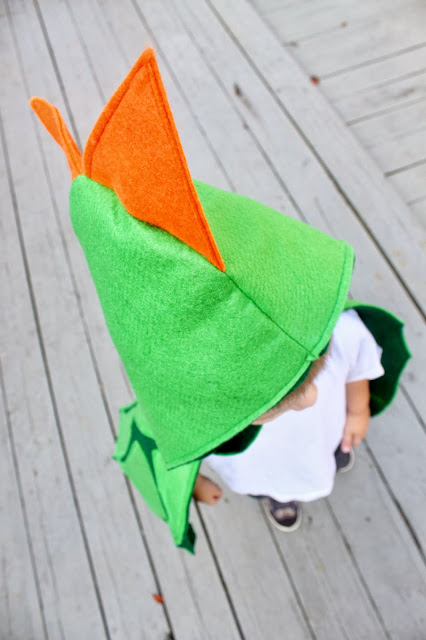 EAT+SLEEP+MAKE: Fall Felt Series: Hooded Dragon Cape