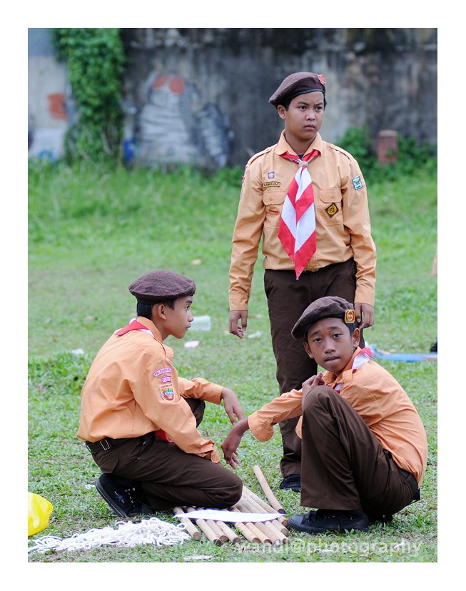GERAKAN PRAMUKA SMPN 4: foto anak-anak pramuka smpn 4