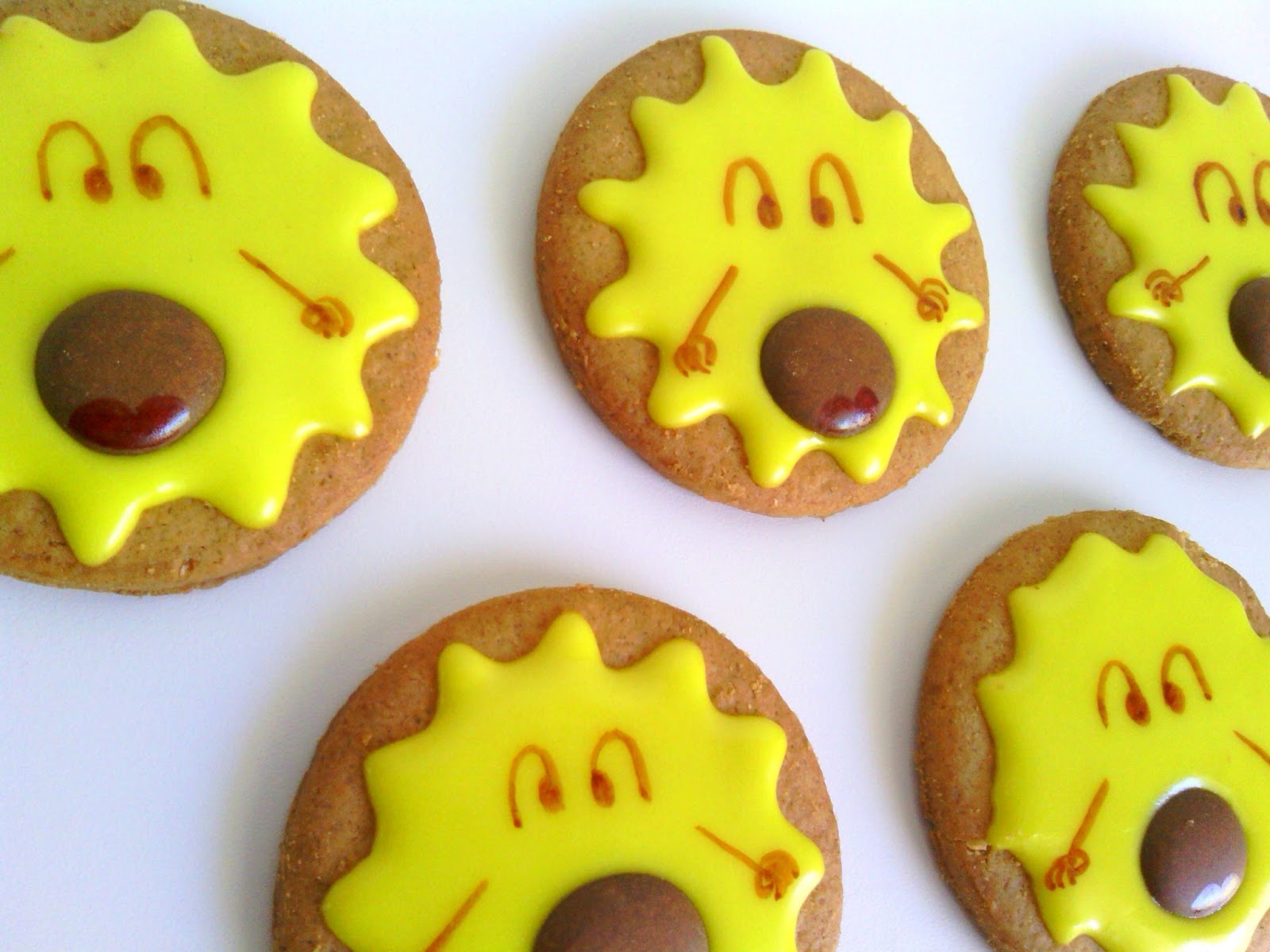 Dulcetopía: Galletas sol vila del pingüino.