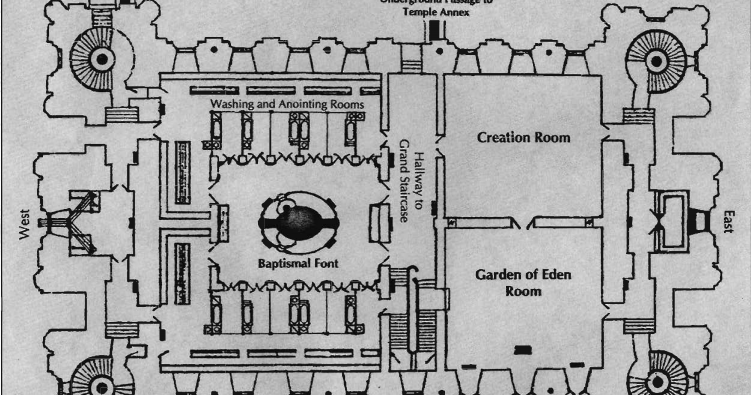 Historic LDS Architecture: Salt Lake Temple: Interior