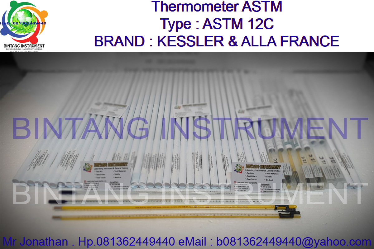 BINTANG INSTRUMENT : 081362449440 Jual Thermometer ASTM 12C ALLA FRANCE ...