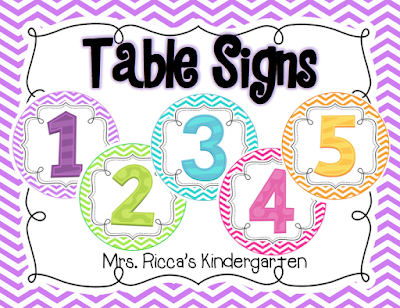 Mrs. Ricca's Kindergarten: Classroom Organization! {FREEBIES}