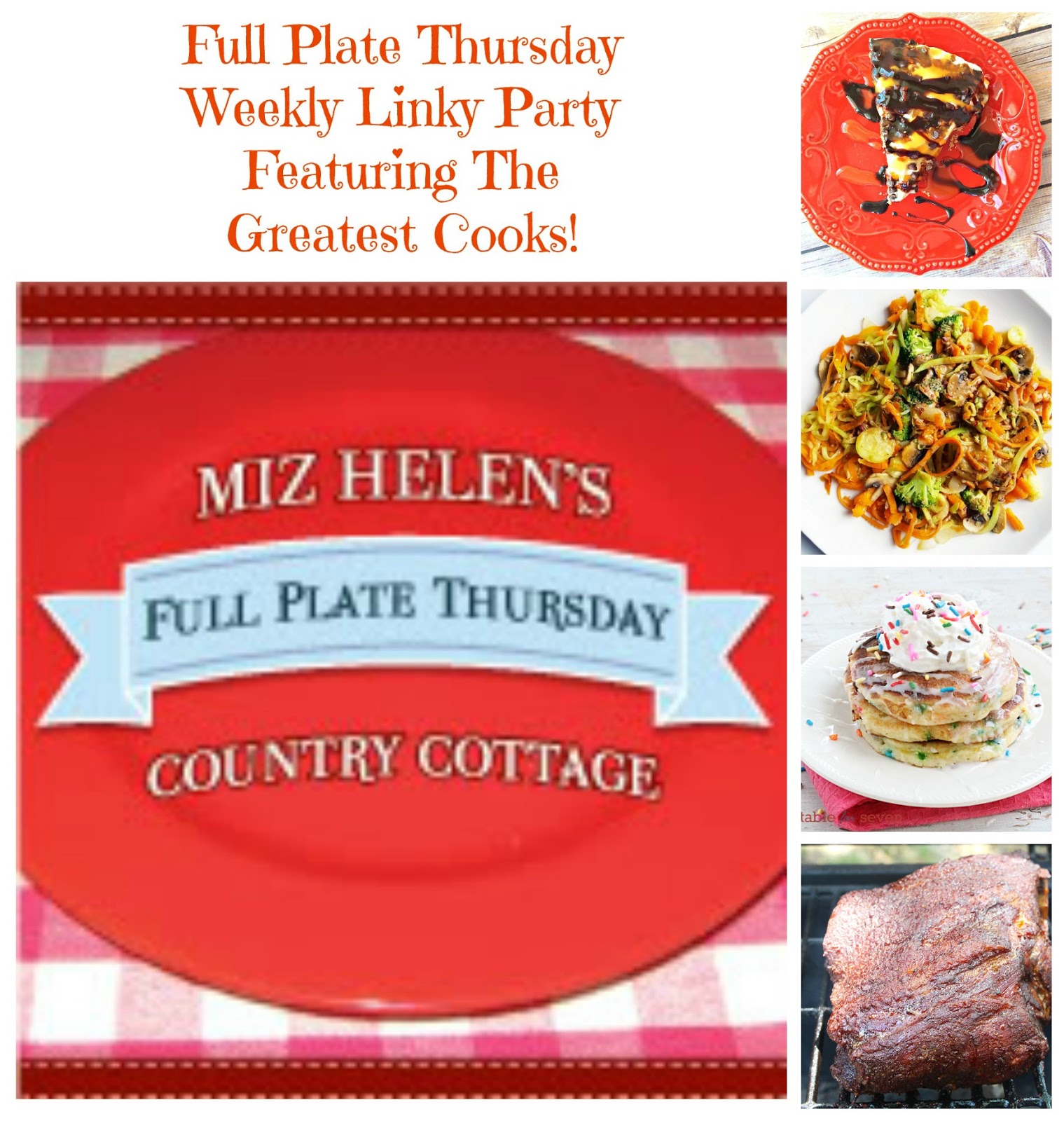 Full Plate Thursday 8-4-16 # 287