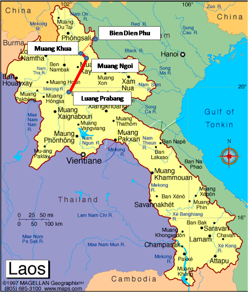 Voyage de Lionel et Guillemette : Laos - Muang Khua; Muang Ngoi et ...