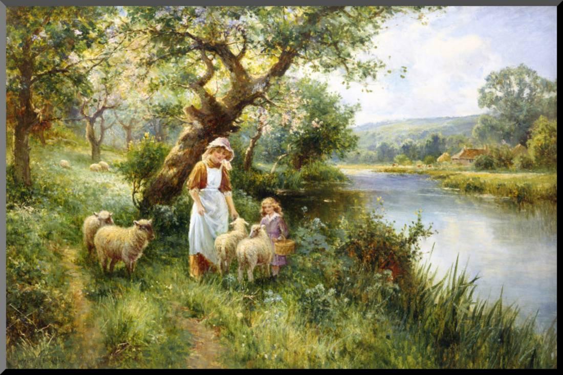 Alenquerensis: Ernest Charles Walbourn, British Painter 1872 - 1927