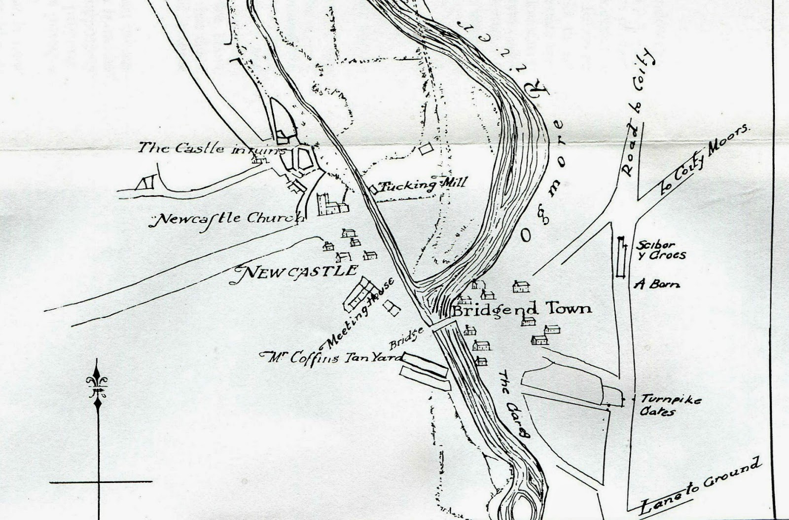 Dunraven Estate Map: 1778. | Louvain Rees • hellohistoria