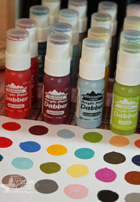 Triple the Scraps: Organizational {Friday} Paints!