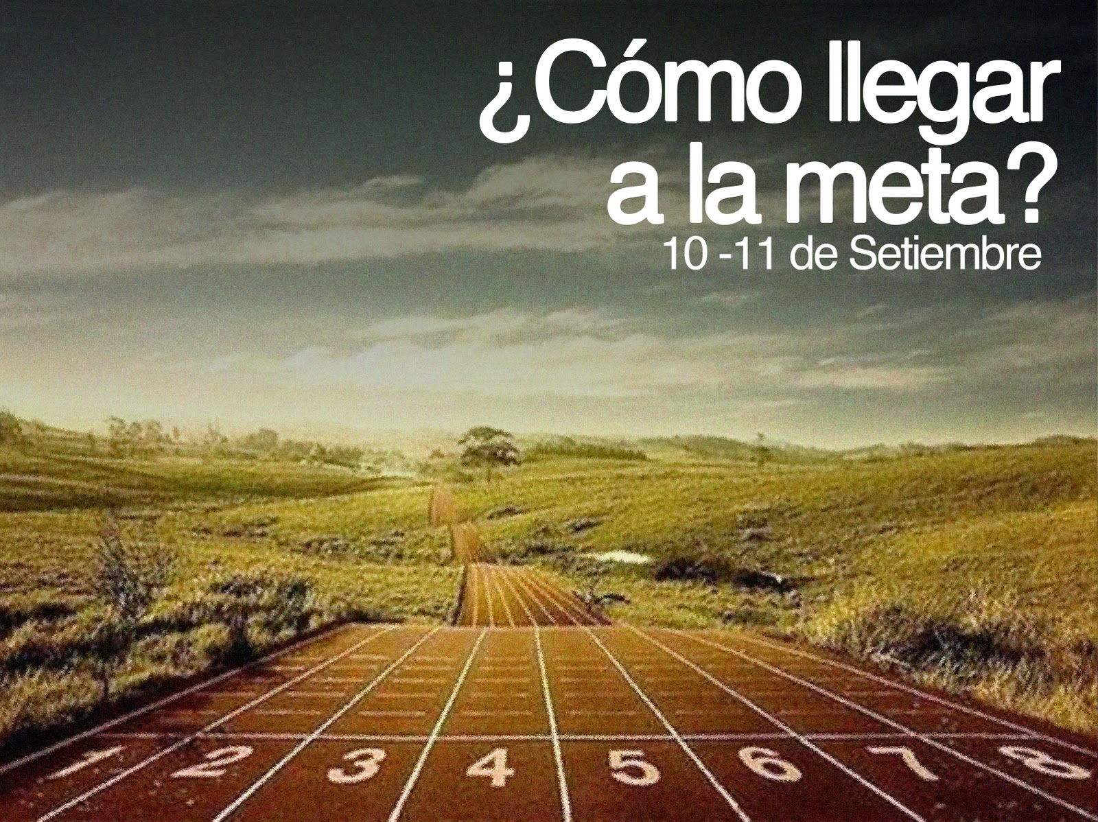 Apuntes semanales: ¿Cómo llegar a la meta?