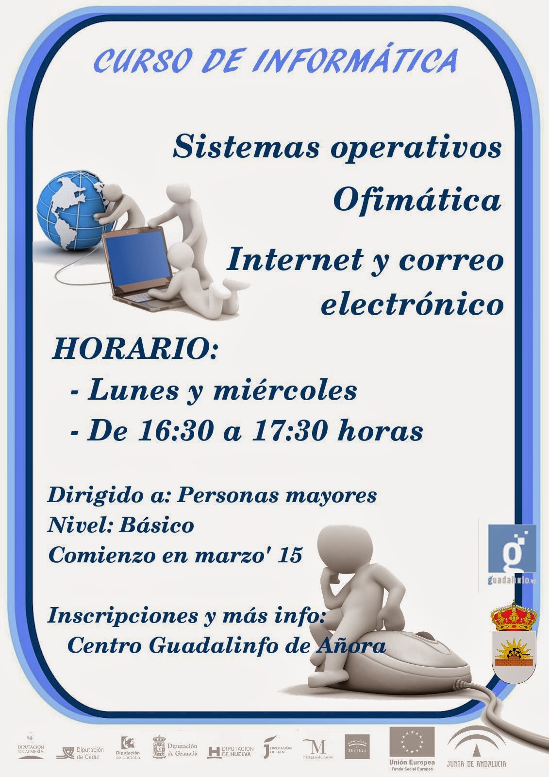 Añora Directo: Curso de informática para mayores