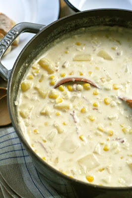 Perfectly imperfect : New England Corn Chowder