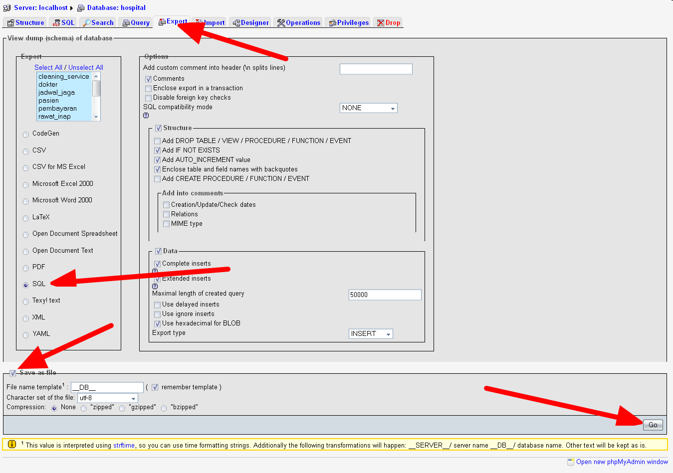 Cara Memindahkan Database (Export Dan Import) MYSQL Dengan PHPMYADMIN ...