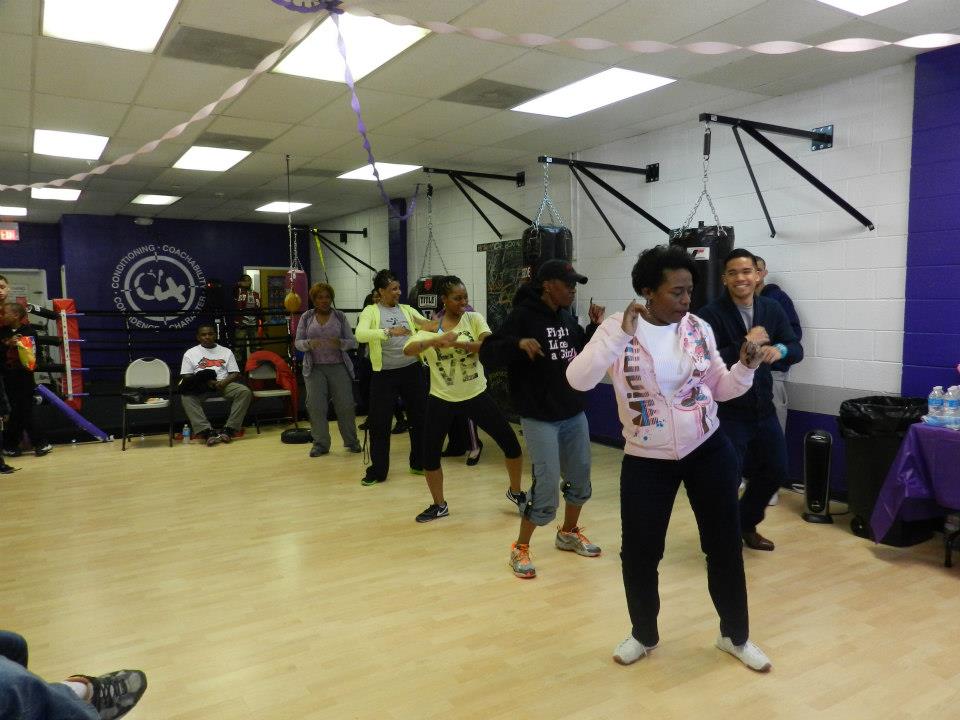 My Community Service with C4 Boxing Club