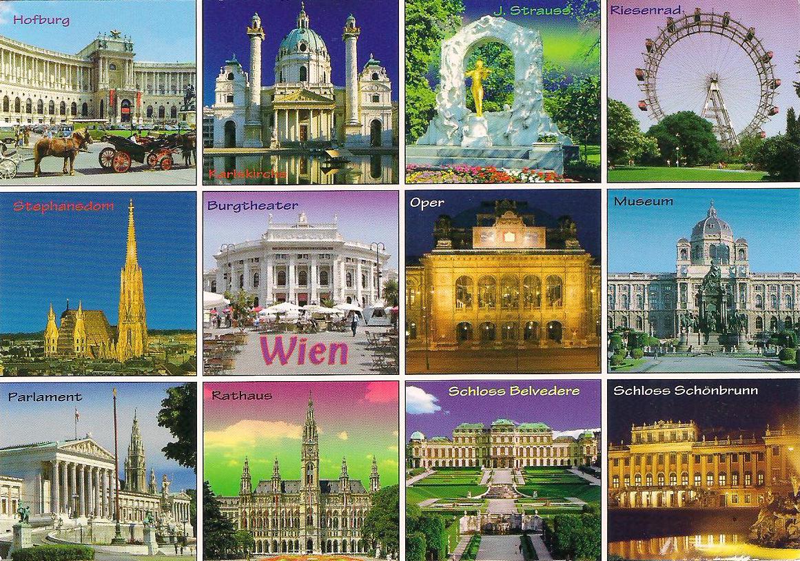 MY UNESCO WHS POSTCARDS COLLECTION: AUSTRIA - Historic Centre of Vienna