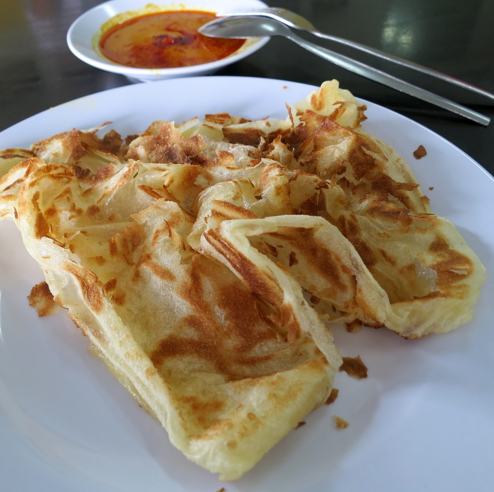 Chinese Roti Prata (Roti Canai) @ Shyang 详 Kopitiam in Taman Johor Jaya ...