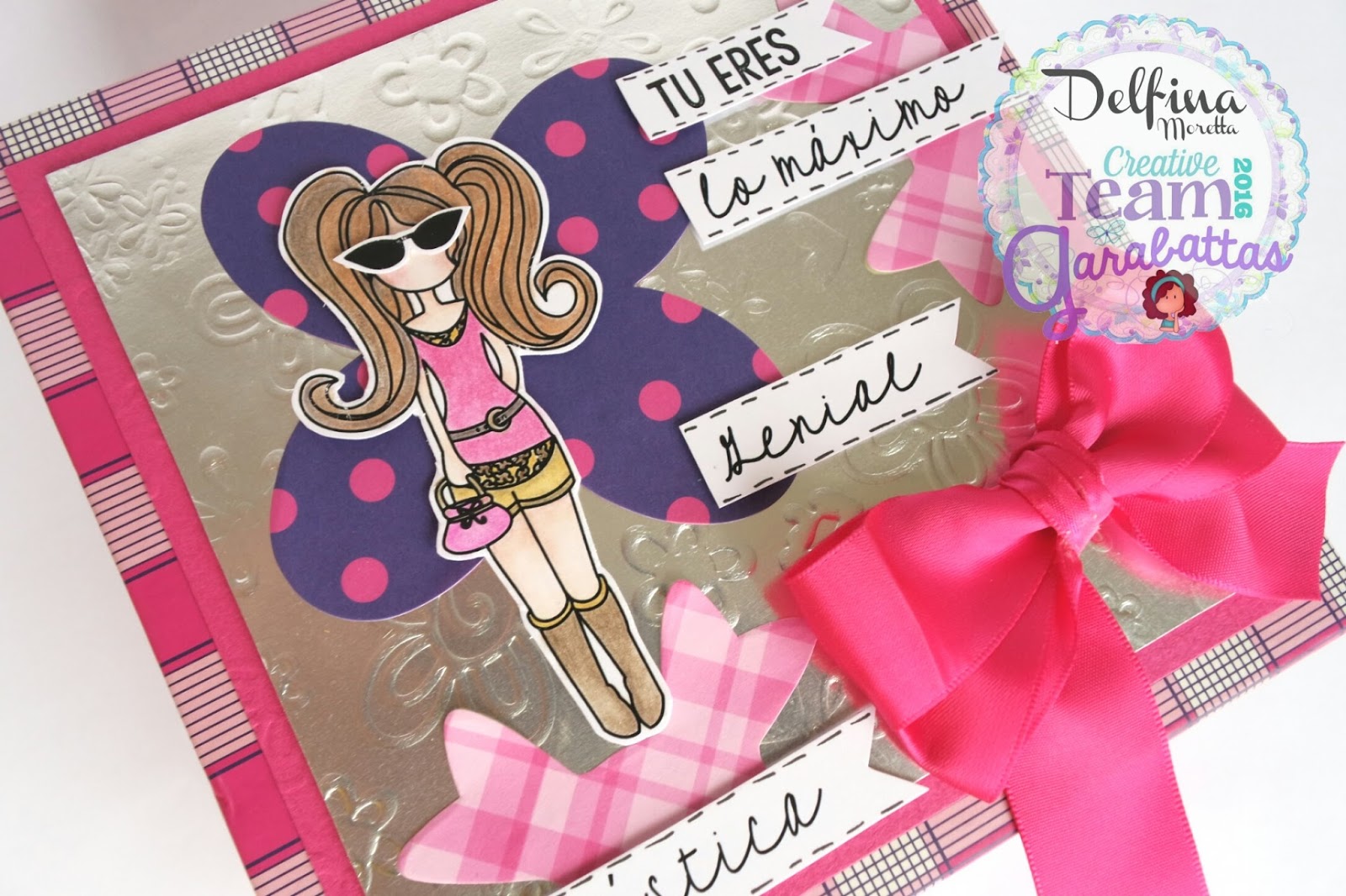 Delfina scrapbook y más...: Odeth