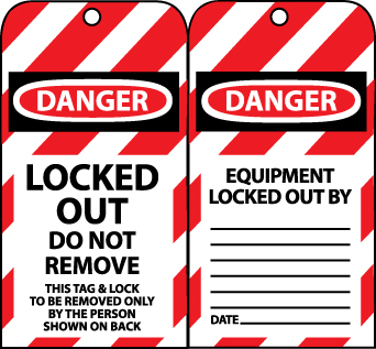 QUALITY, HEALTH, SAFETY, ENVIRONMENT : LOCK OUT DAN TAG OUT