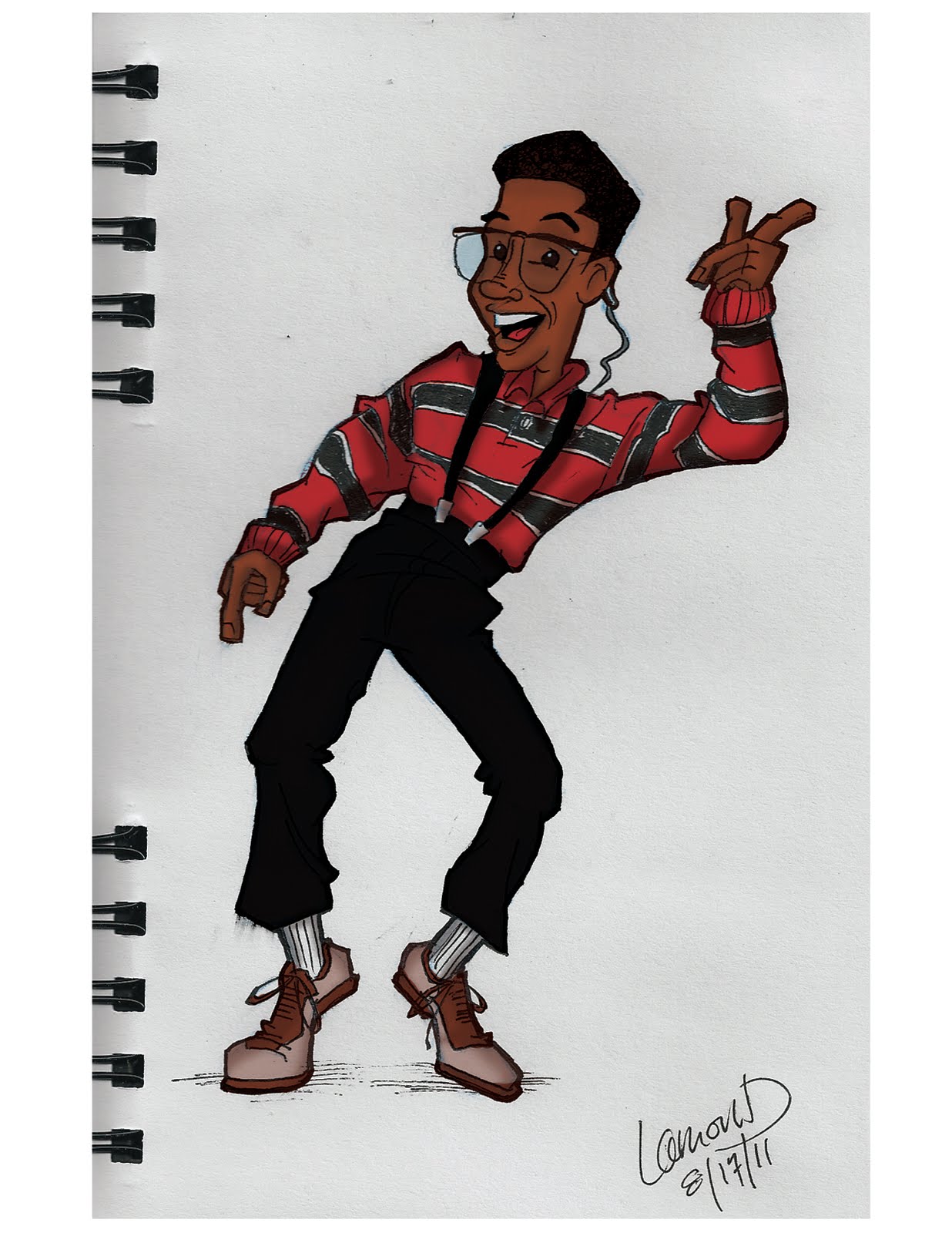 Lamont's Project 365: August 17 - Do the "Urkel" Dance!