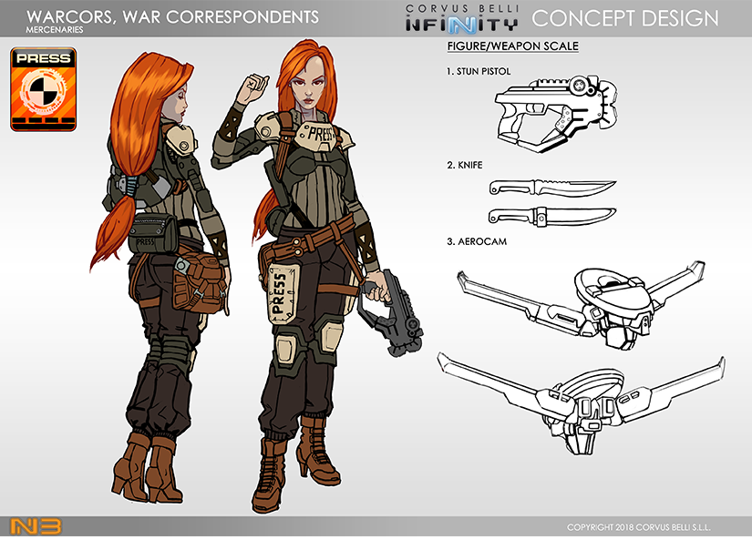 Tabletop Fix: Corvus Belli - New Infinity Previews