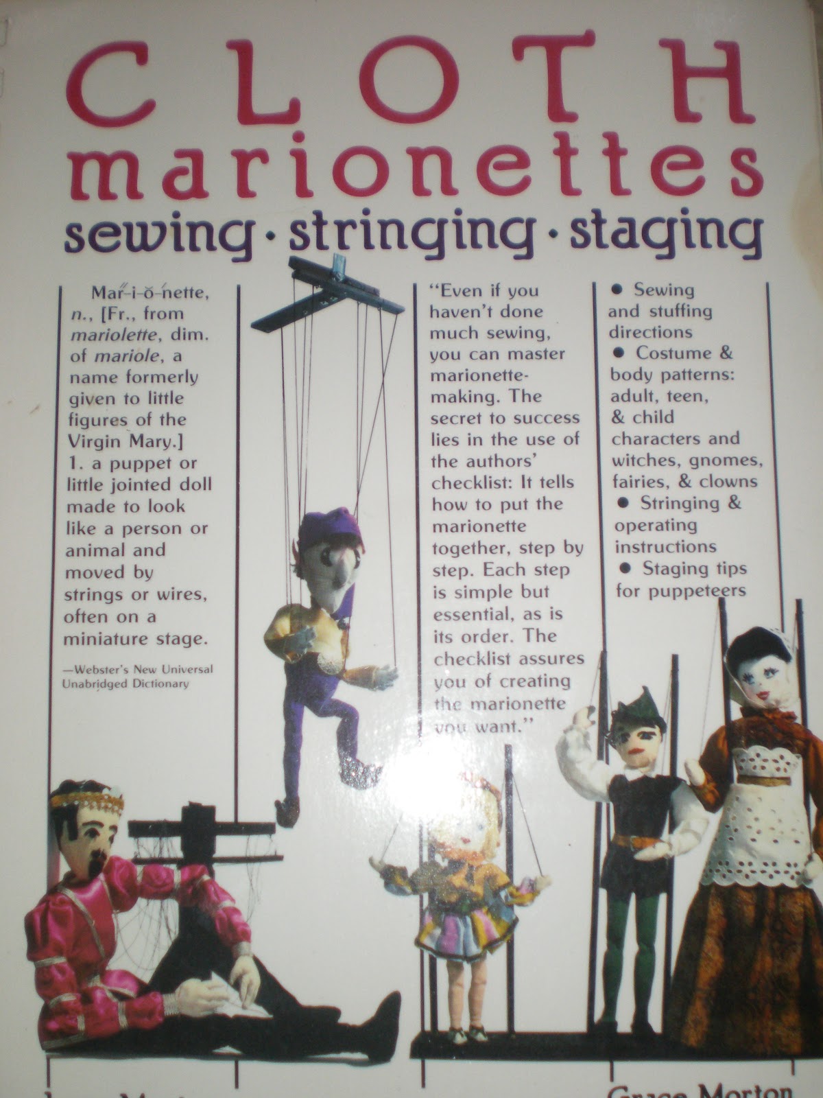 binkybrownie teaches handwork: Cloth Marionettes