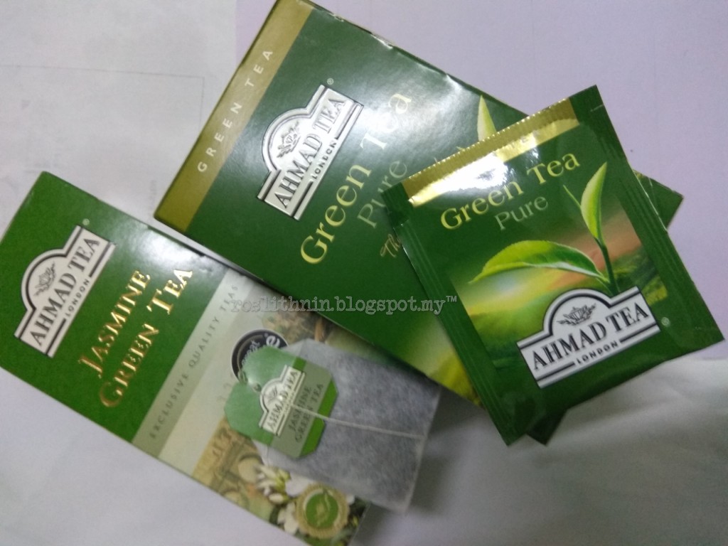 kebaikan minum teh hijau ahmad tea - Sebastian Ogden