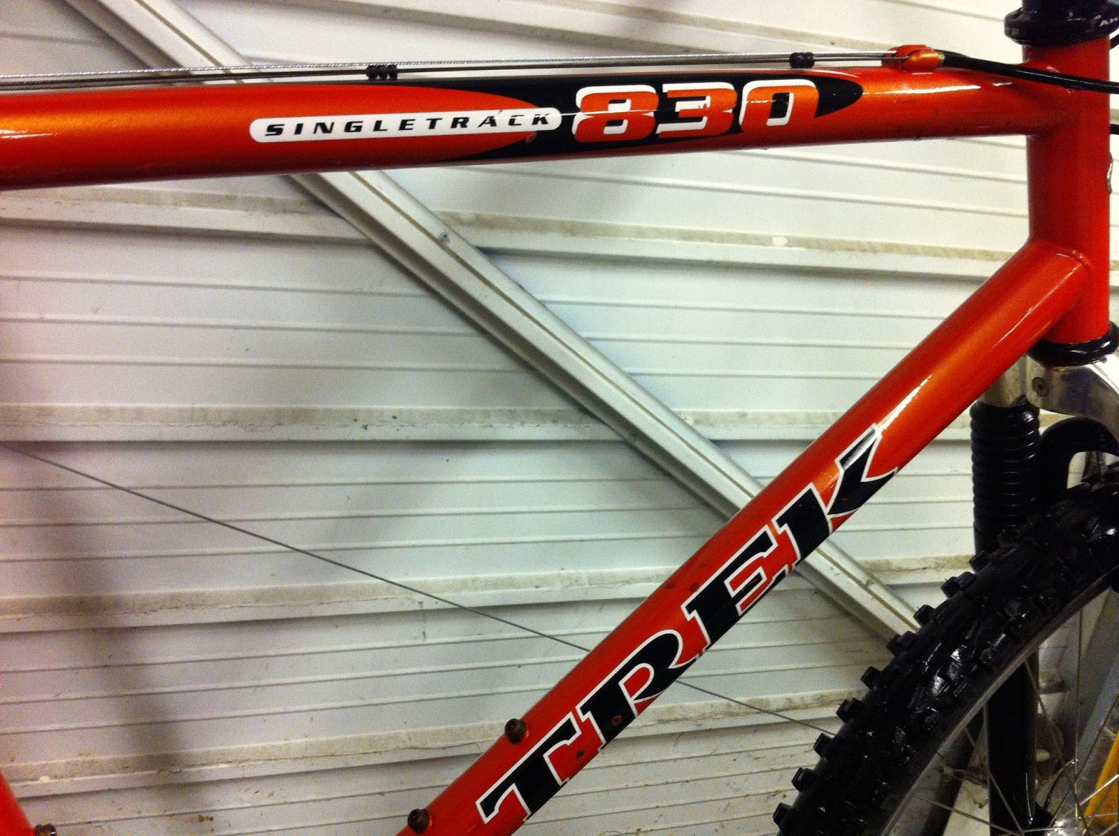 coastrider: Old Trek 830 MTB brought back to life...