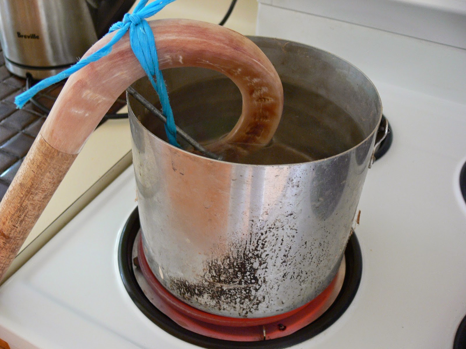 Woolshed 1: Shepherd's Crook. How to make a horn-headed crook