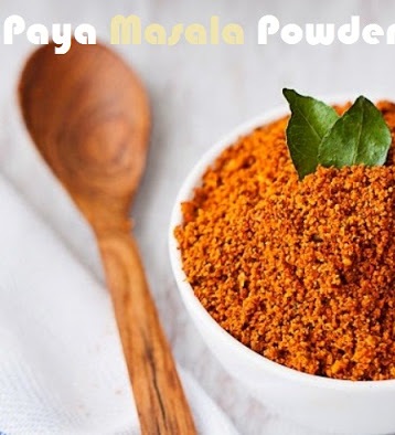 Paya Masala Powder Recipe - Yummy Traditional