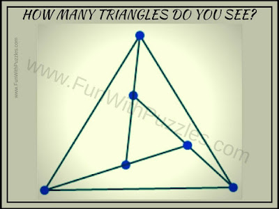 Count Number of Triangles: Easy Brain Teasers with Answers