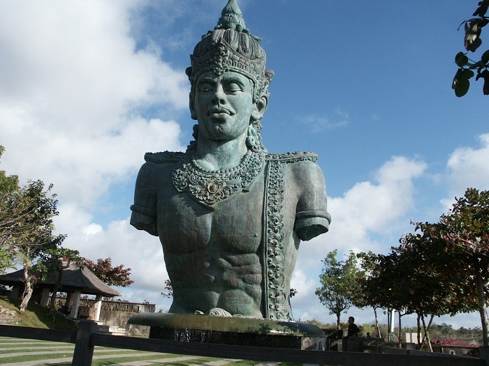 Tropical Indonesia: GWK Statue - Giant Vishnu statue in Bali Indonesia