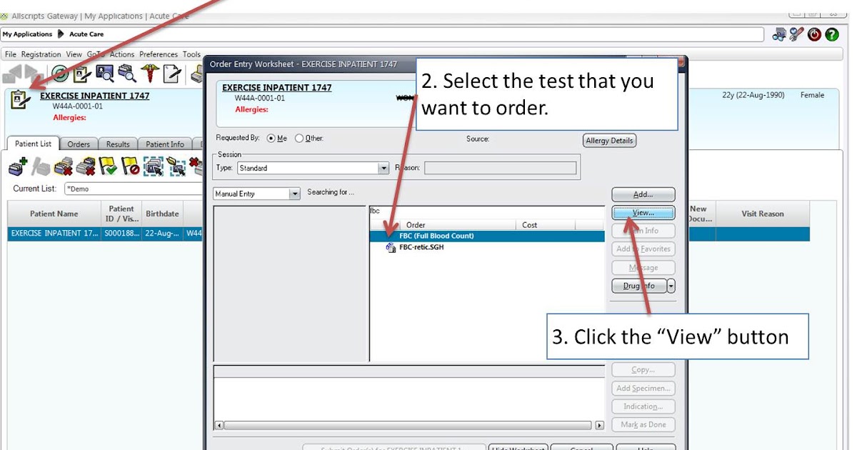 Practical SCM Tips: How To Make Multiple Laboratory Orders For A ...