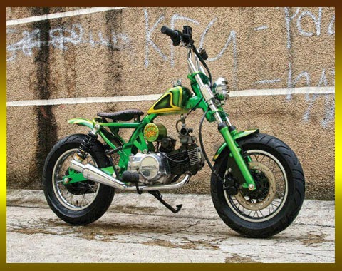 Modifikasi Honda CB 100 Chopper - MyOtomotif