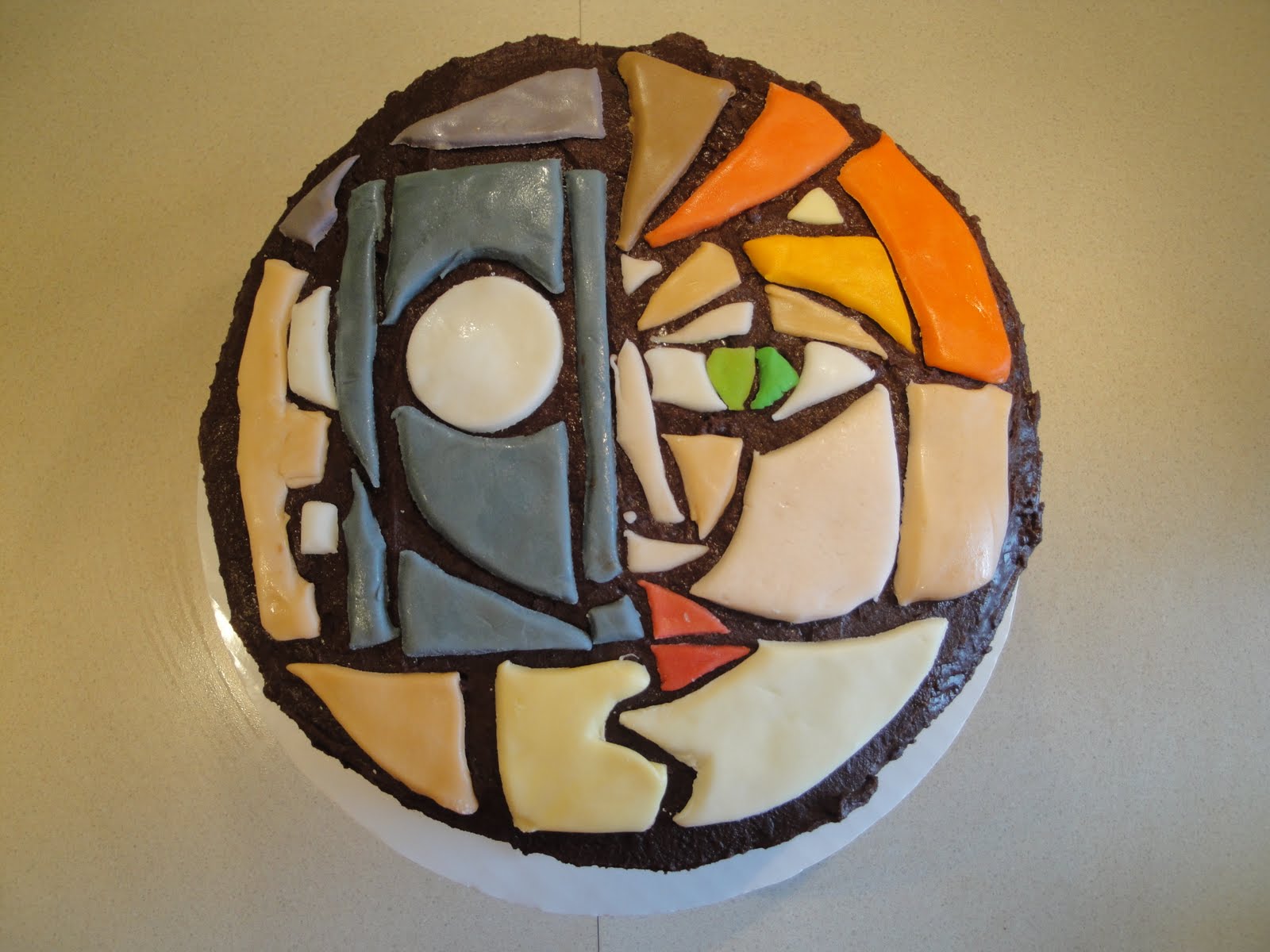 Cake Mama: Robin's Mosaic Cake