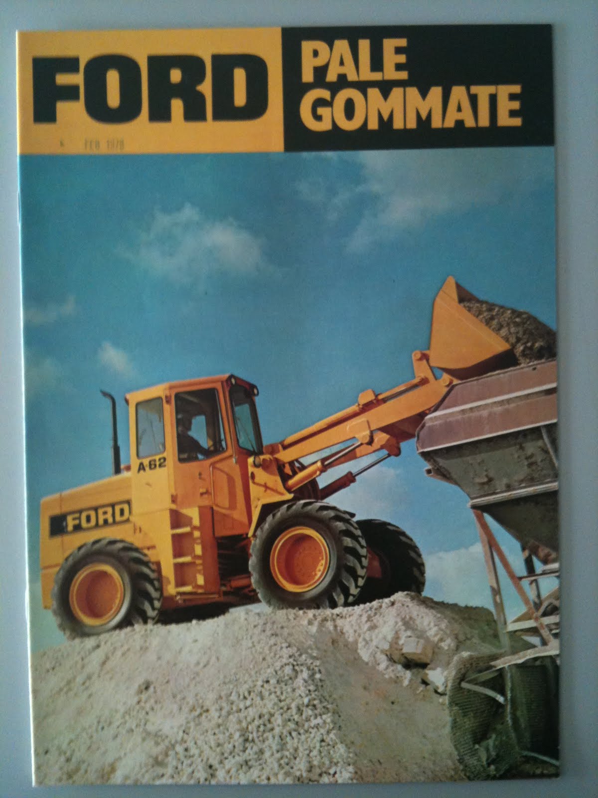 Earthmoving Machinery Sales Brochures: Ford Wheel Loader A62 A64 A66 #356