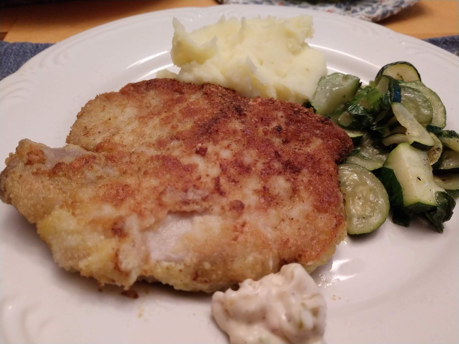 "So what are you making for dinner?": Potato-Crusted Pork Schnitzel ...