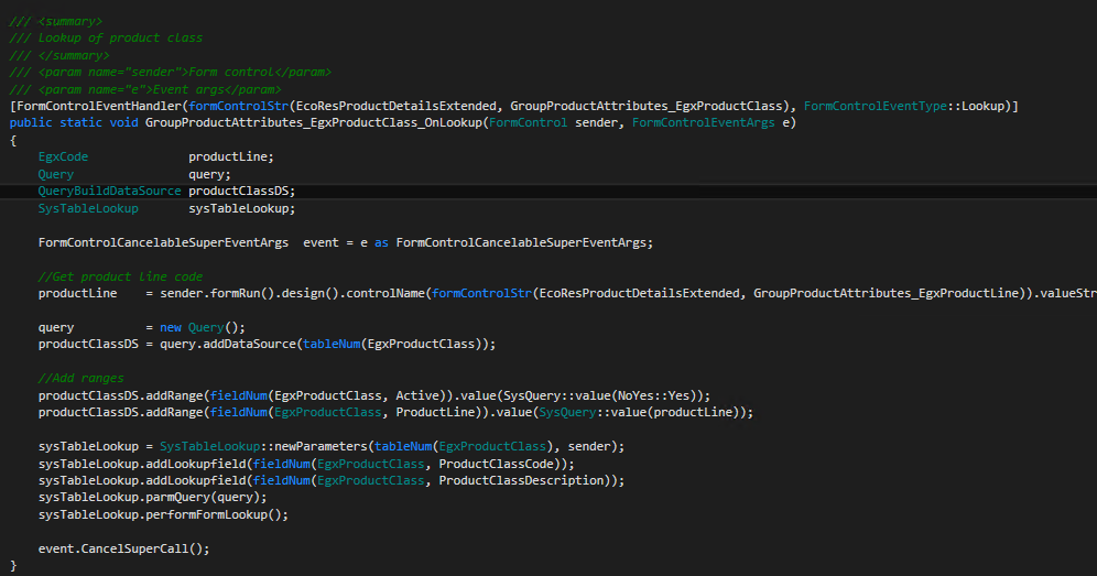 Inside Microsoft Dynamics AX: Custom lookup using OnLookup Event ...
