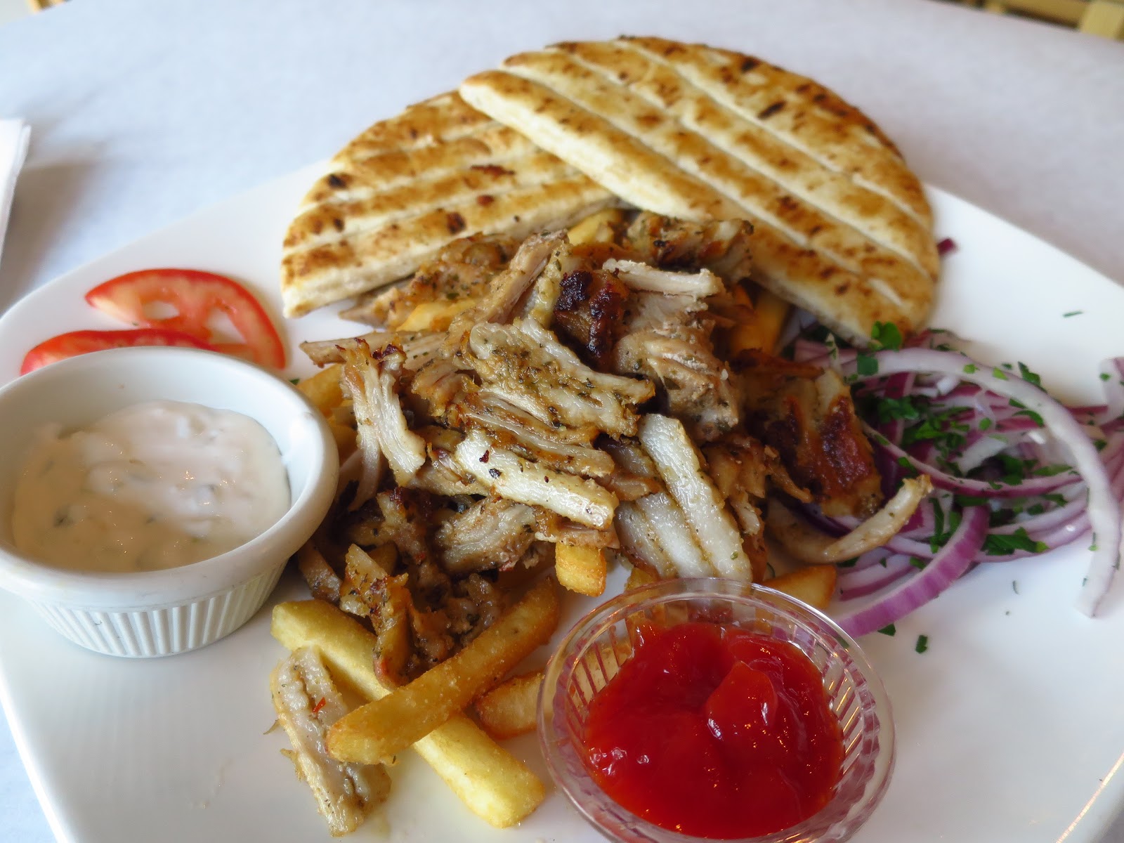 Smokin' Chokin' and Chowing with the King: Mythos Greek Street Food