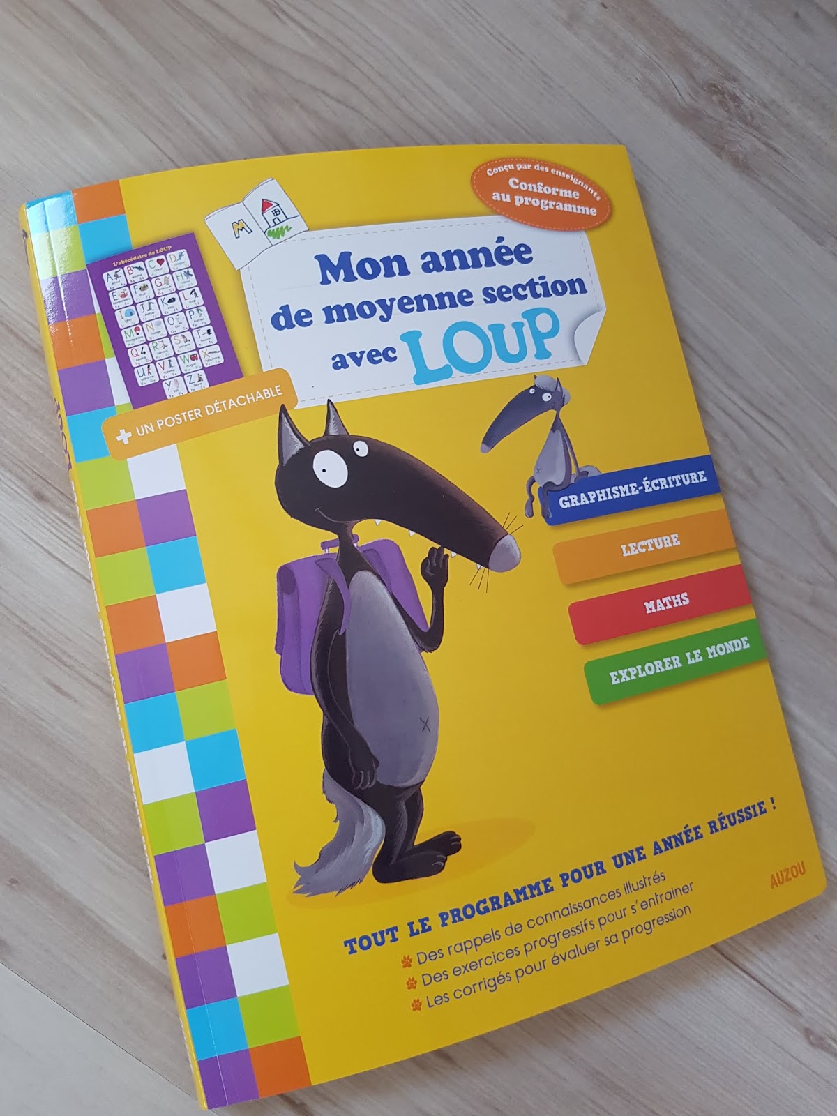 Sous le feuillage: Mon année de moyenne section avec Loup ♥ ♥ ♥ - Editions Auzou